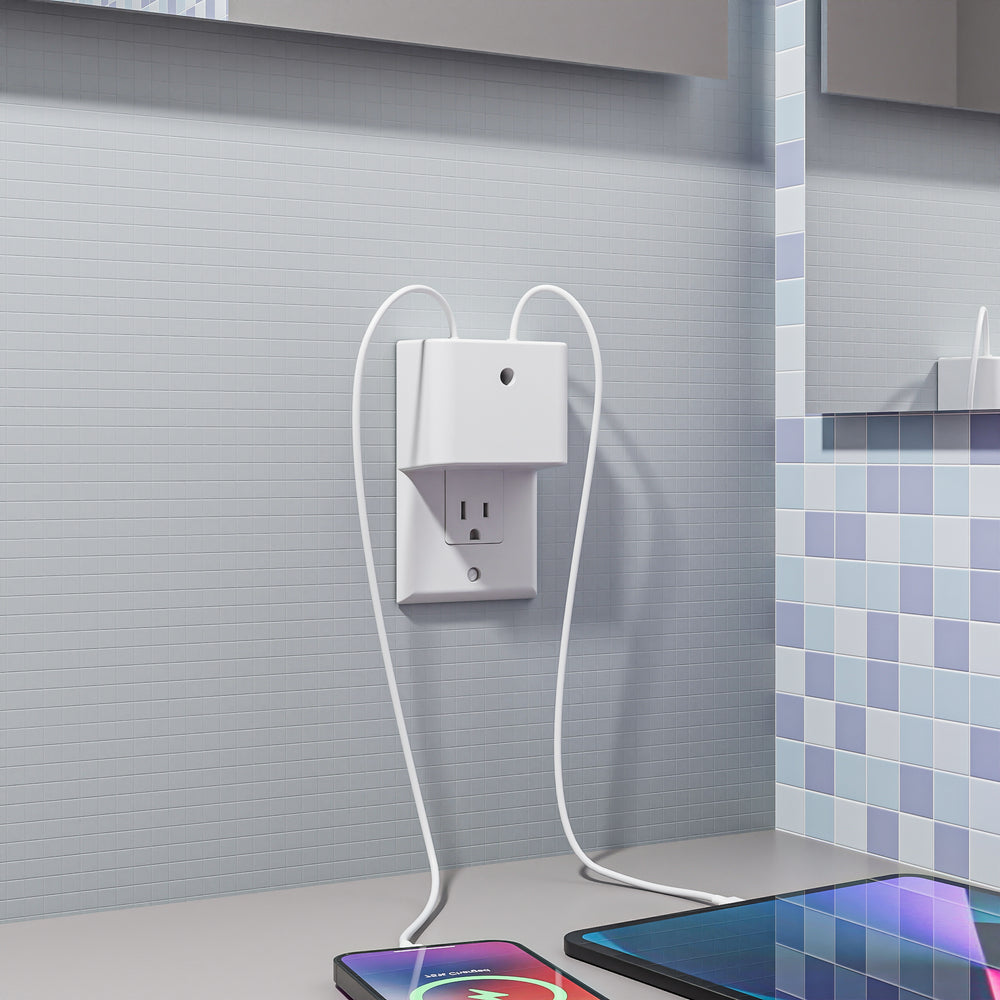 Permaplug Charger Lock DECORA - For Decorator Style Outlets