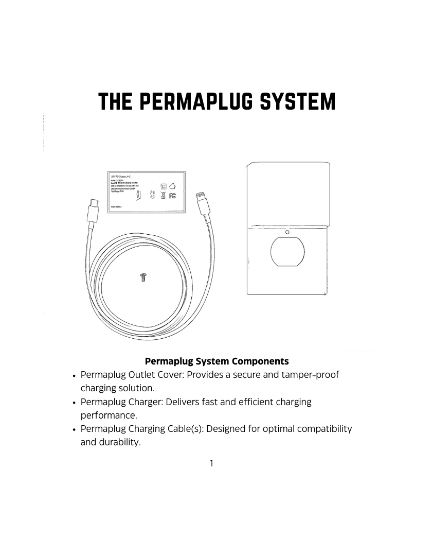 Permaplug Charger Lock Digital User Manual