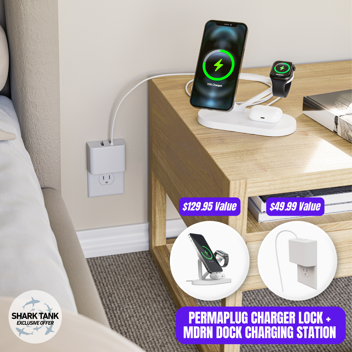 Permaplug Charger Lock: Secure Your Charge - As Seen on Shark Tank