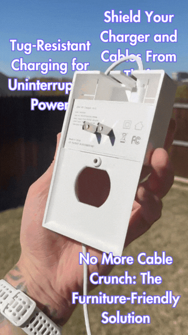 Permaplug Charger Lock - Anti-Theft & Tug Proof Patented Phone Charger