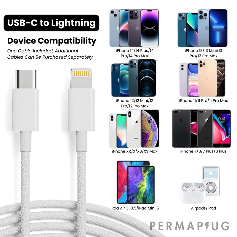 Permaplug Charger Lock - Anti-Theft & Tug Proof Patented Phone Charger